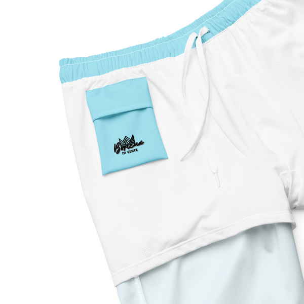 Men's swim trunks- Our Lady of Guadalupe Virgin Mary – Queen Boricua